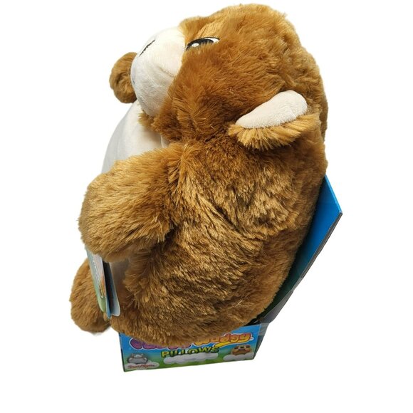 Pudgy Wudgy Pillow | Toys | Pudgy Wudgy Stuffed Animal Pillow Brown ...
